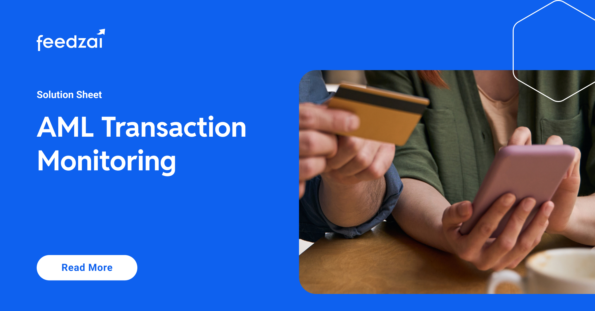 AML Transaction Monitoring Solution Sheet | Feedzai