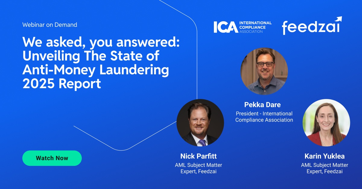 Key Insights from the State of AML 2025 Report | Feedzai