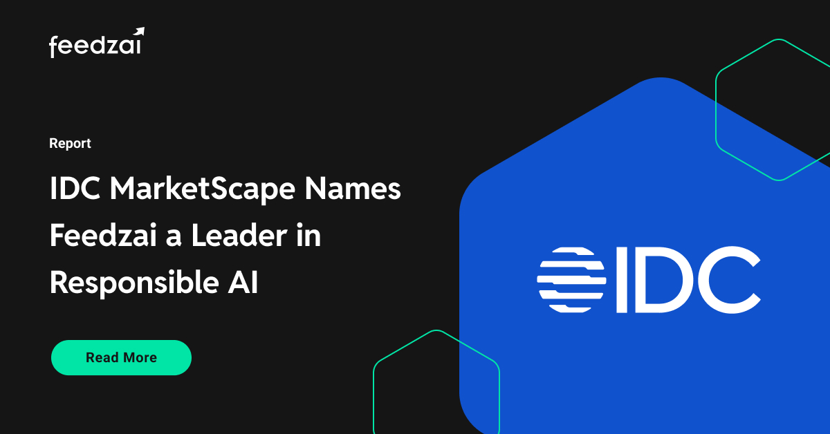 IDC MarketScape Names Feedzai a Leader in Responsible AI | Feedzai IDC MarketScape Names Feedzai a Leader in Responsible AI | Feedzai