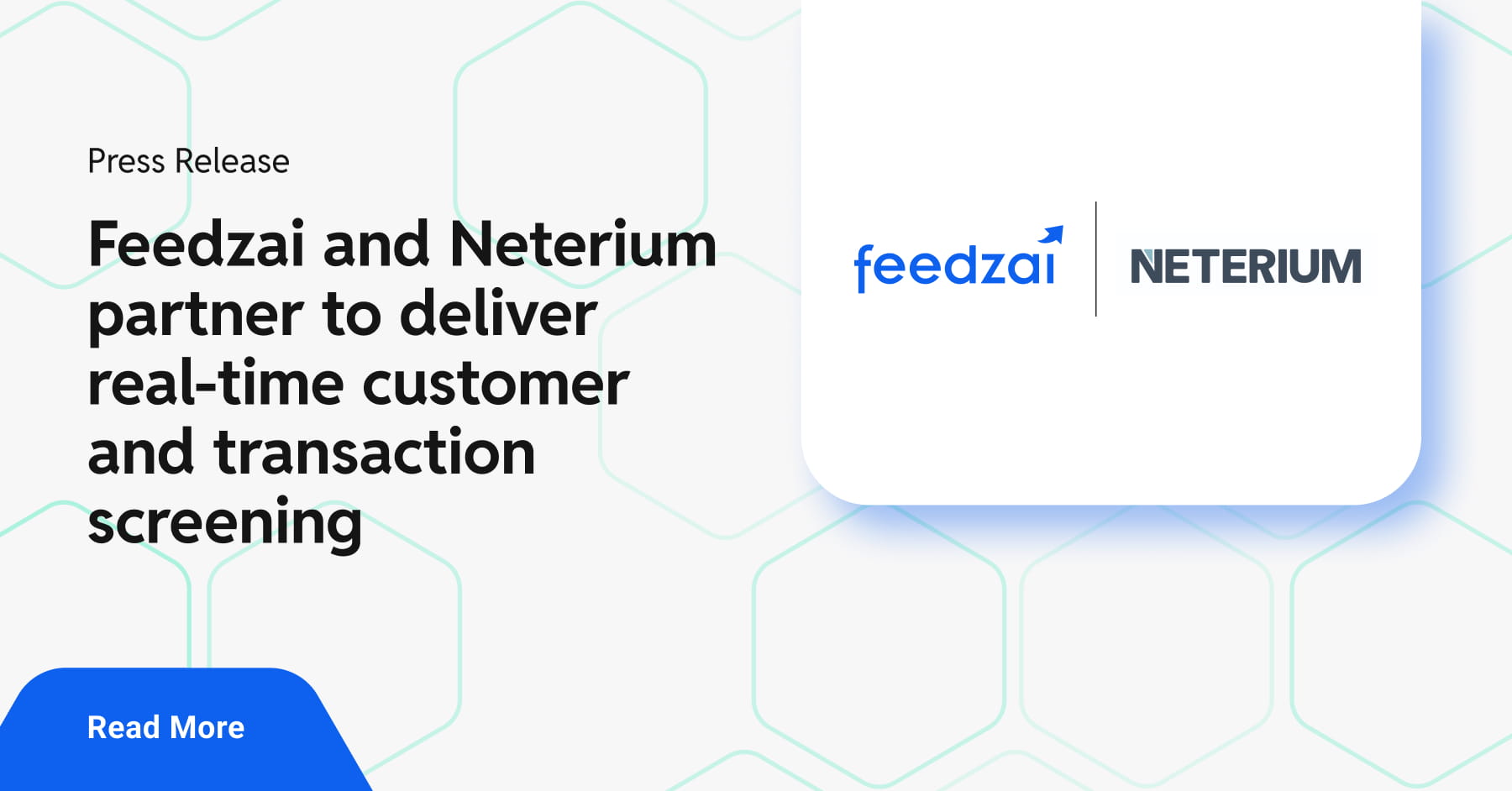 Feedzai and Neterium Partner on AML Screening| Feedzai